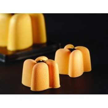 Pavoni PX044 Pavoflex Professional Silicone Mold Round Mini Oval wi...
