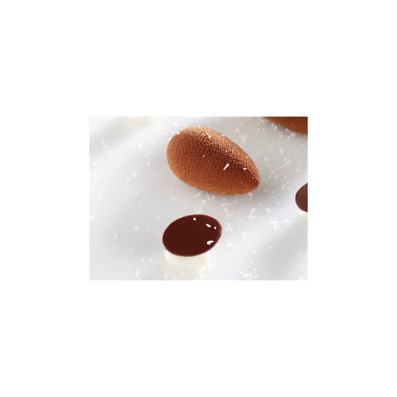 Pavoni PX074 Pavoflex Professional Silicone Mold - Mini Quenelle To...