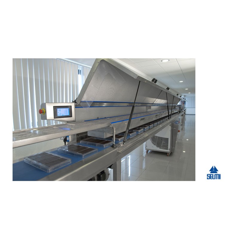 Selmi A-1400T Selmi Enrobing & Cooling Tunnel Line - Tun 800