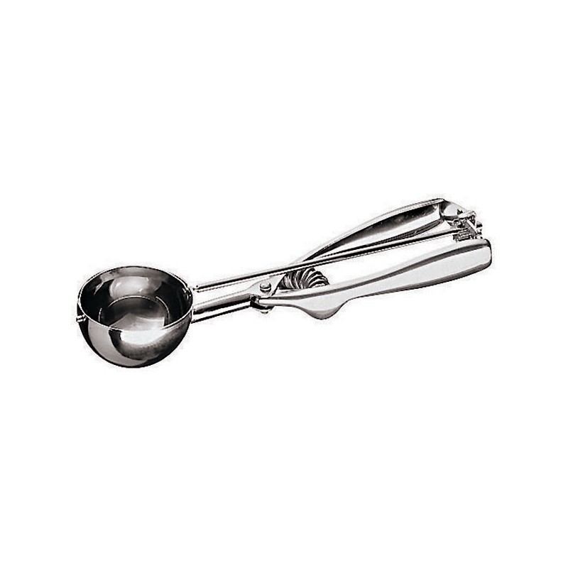 Paderno 41473-39 Stainless Steel Ice Cream Scoop - Diam. 1 1/2\\"