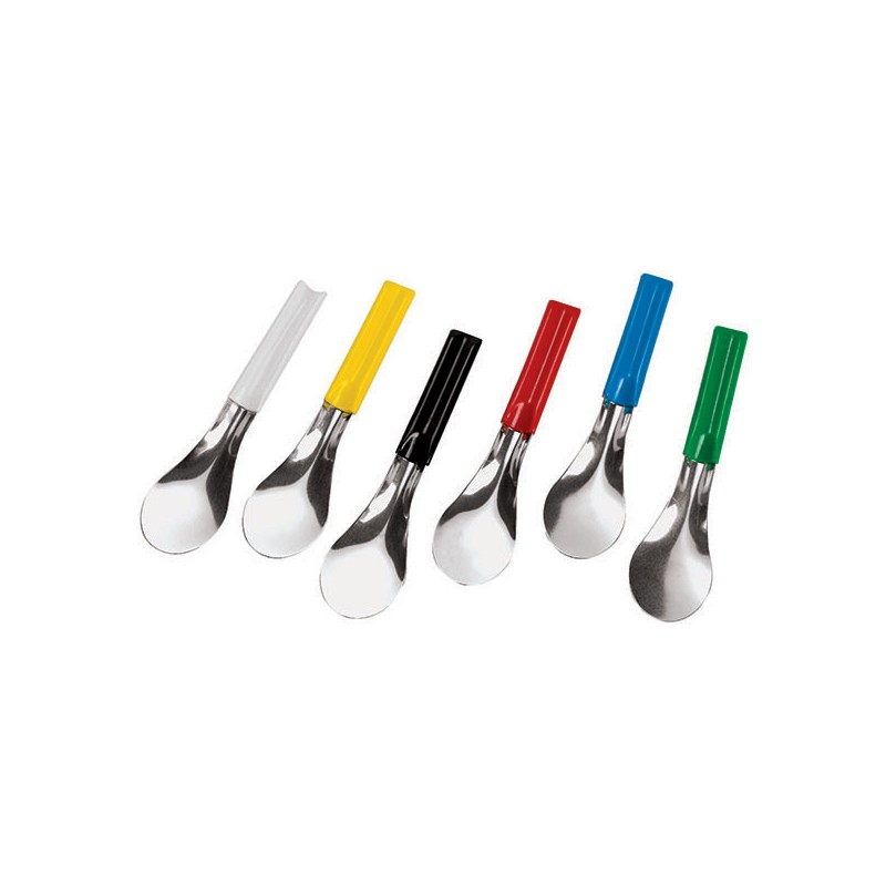Paderno 41475-03 Stainless Steel Ice Cream Spatula - Red - 10\\"