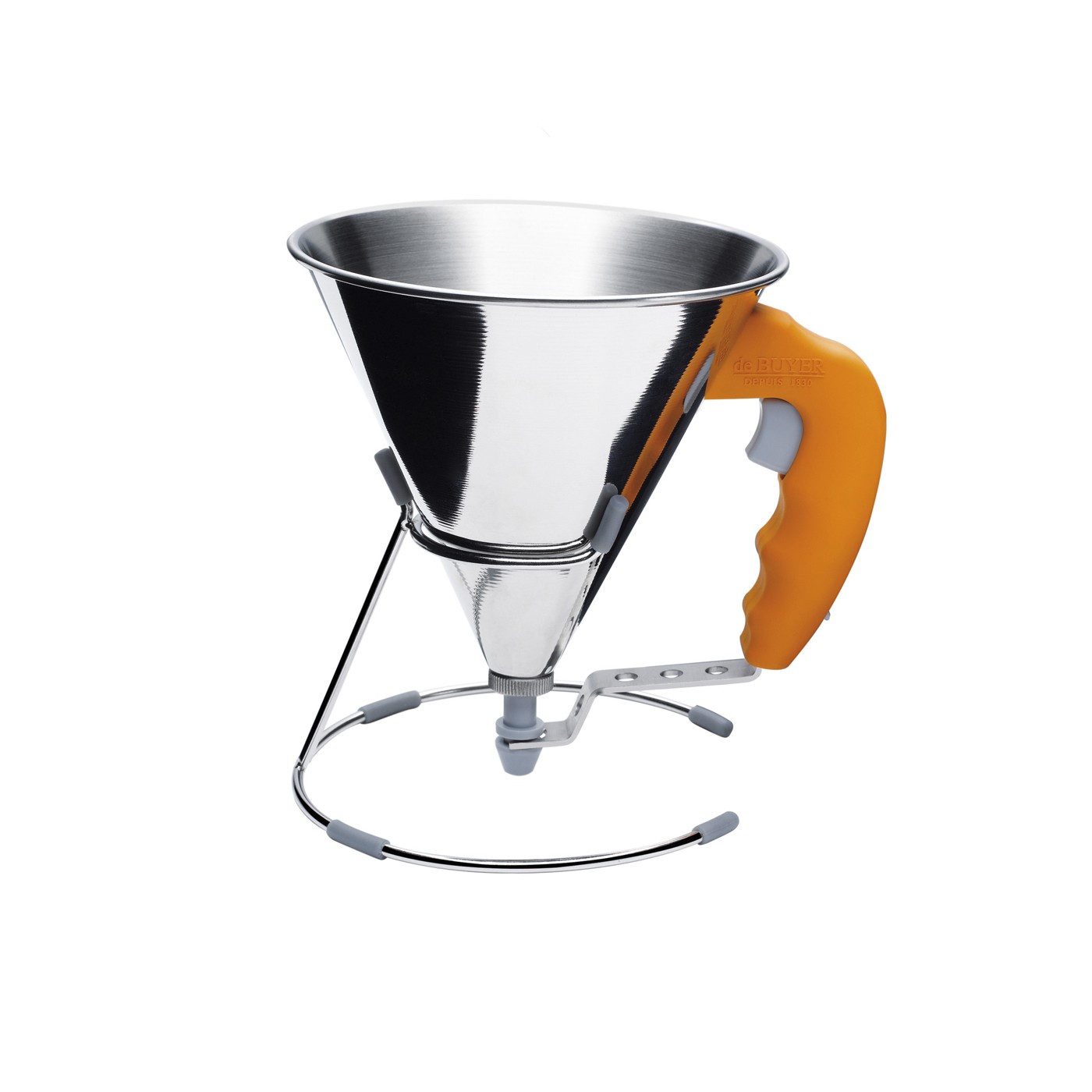 De Buyer 3353.2 De Buyer Automatic piston funnel KWIK 0.8 L - Green