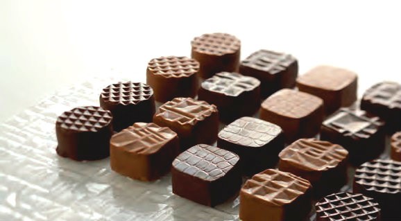 Pavoni STRKIT2 Chocolate Texture Sheets - 4 Patterns - 32 sheets