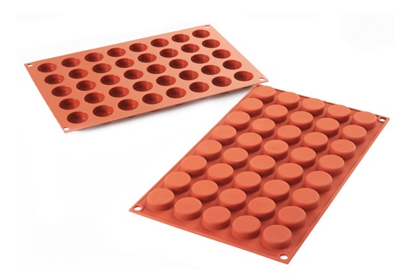 Silikomart SF180 Silikomart Silicone Pastille Insert Molds - 40 Cav...