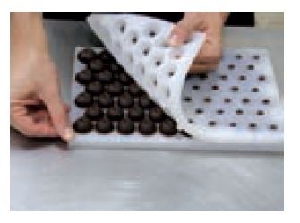 Pavoni LS05 Pavoni Chocoflex Ganache Mold Sphere - LS05