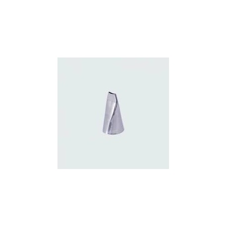 Martellato BXB01 Stainless Steel Sultan Pastry Tip Nozzle - High Cone