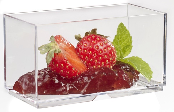 Pastry Chef's Boutique WALL7T - PS Plastic Mini Dishes WALL transpa...