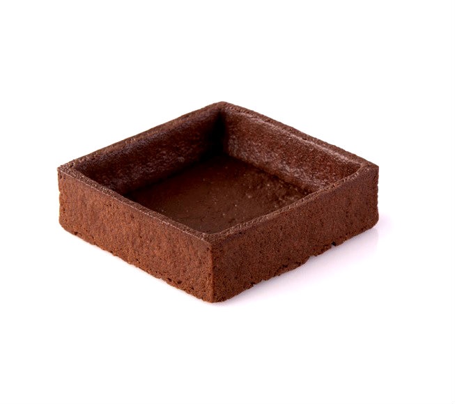 Pastry Chef's Boutique 520004 Chocolate Square Tart Shell Straight ...