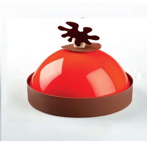 Pavoni PK007 Pavoni Pavocake Silicone Mold Hemisphere Half Sphere ø...