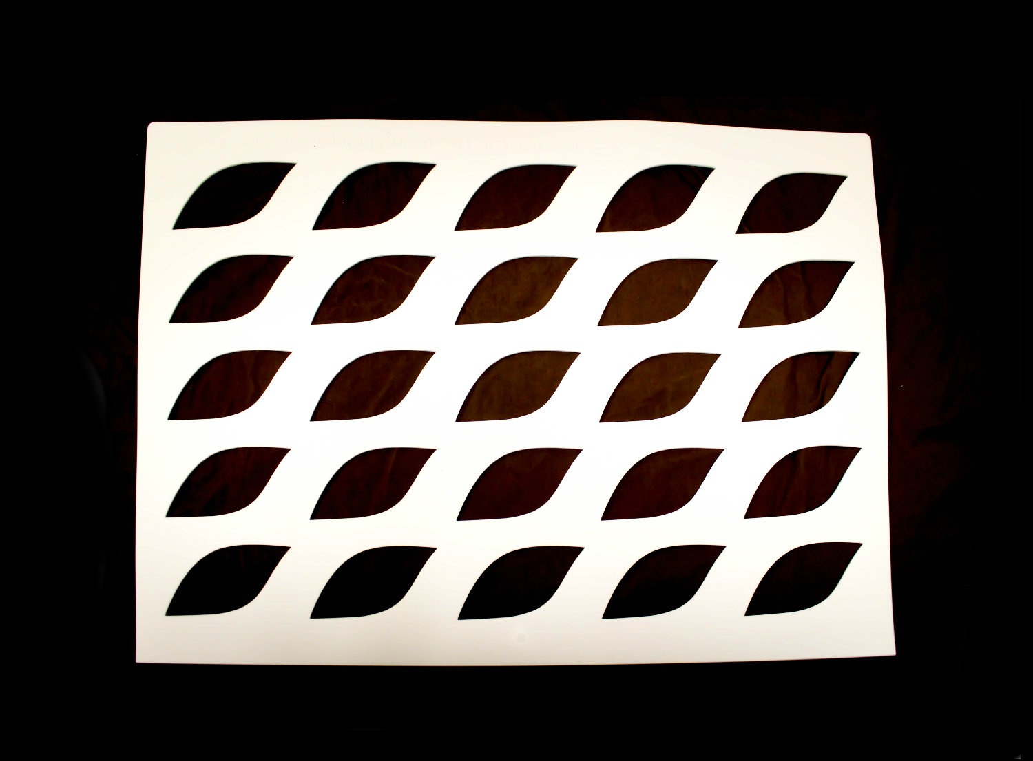 Pastry Chef's Boutique CHABLON2 Leaf Rubber Chocolate Chablons Mat