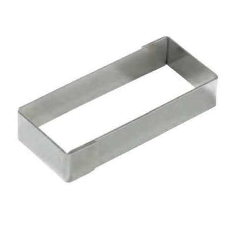 Pastry Chef's Boutique M7672 Stainless Steel Rectangle Tart Ring 12...