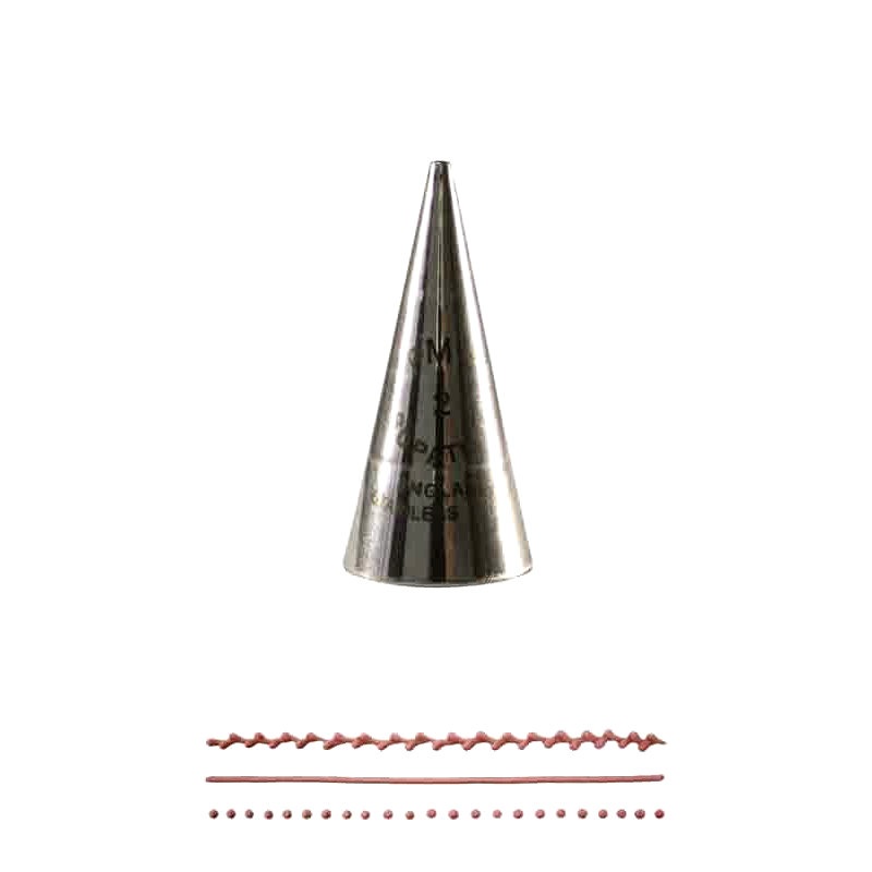 PME XST2 Stainless Steel High Definition Pastry Writing Tip - XST2 ...