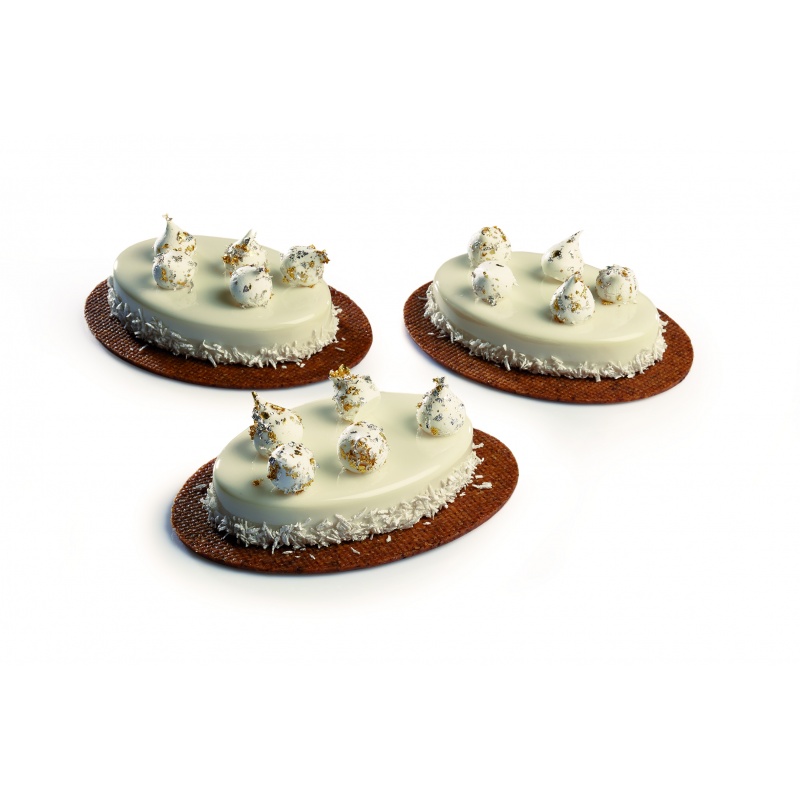 Pavoni PX4336S Pavoflex Silicone Mold- PROGETTO MONO - OVAL - 93x62...