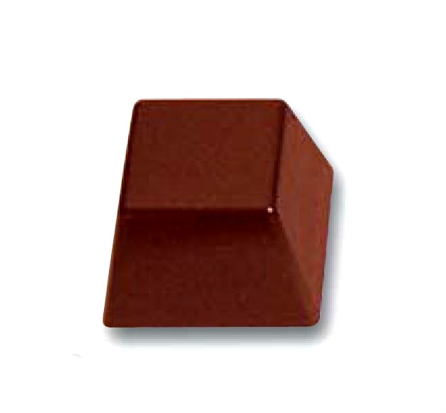 Cabrellon 6579 Polycarbonate Chocolate Mold Square 28x28x19mm - 3x8...