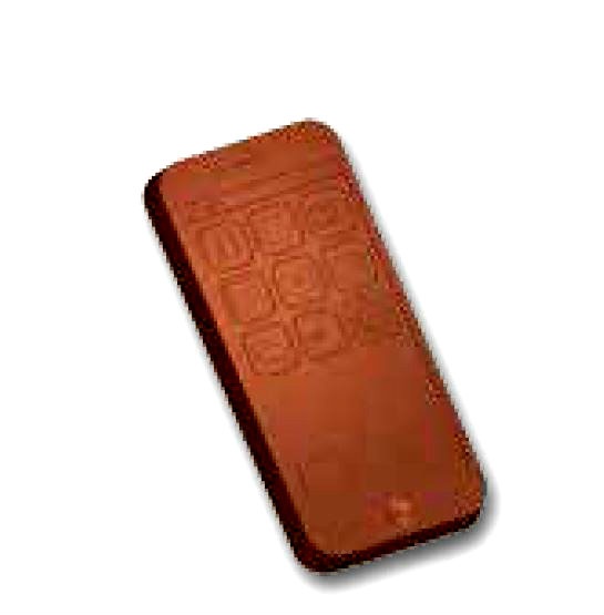 Cabrellon 16611 Polycarbonate Smartphone Chocolate Mold - 110x52x10...