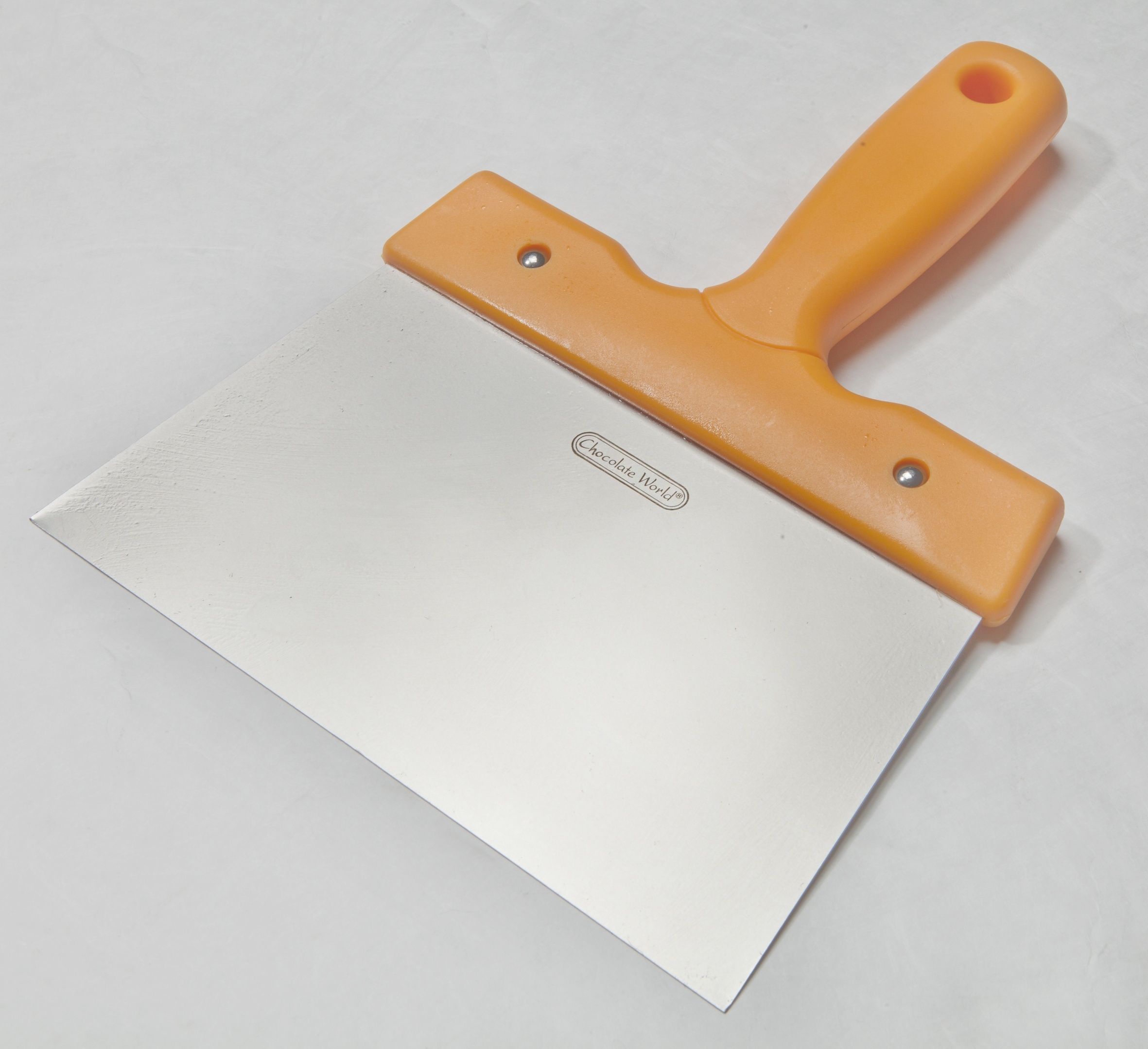 Chocolate World M1185 Stainless Steel Chocolate Scraper - 180 mm - 7''