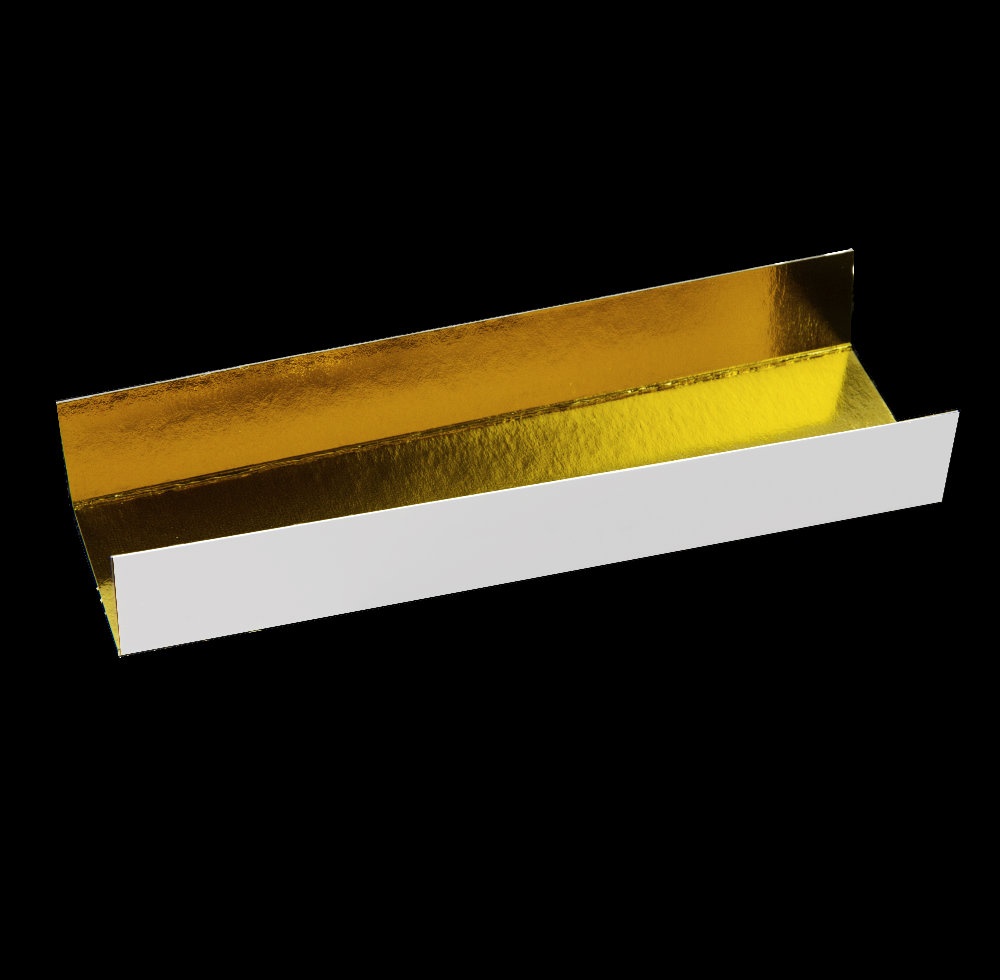 Pastry Chef's Boutique PIBS134WH Deluxe Rectangular Individual Mono...