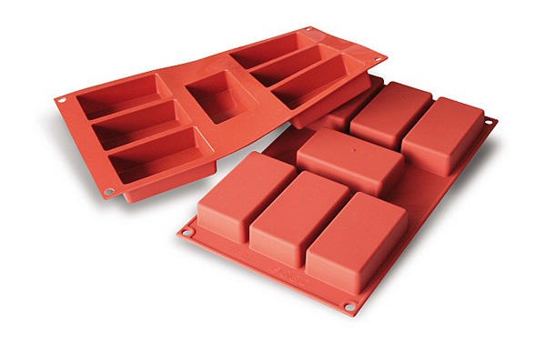 Silikomart SF110 Silikomart Silicone Mold - Rectangular Mini Sandwi...