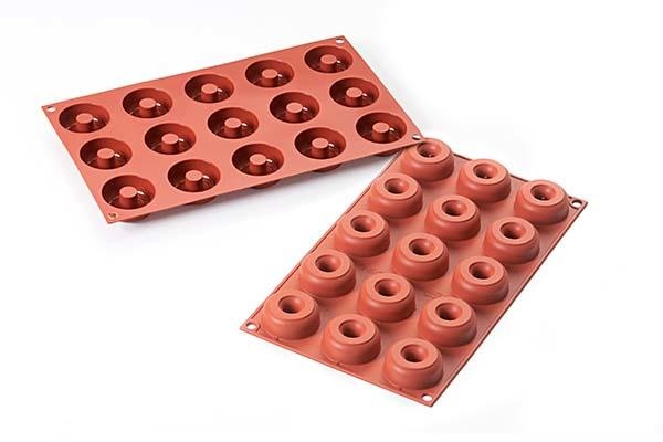 Silikomart 36.171.00.0065 Silikomart Silicone Molds - Mini Donuts ø...