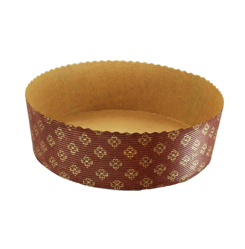 Novacart M210/70 Round High Style Pannetone Paper Pan Ø 8-1/4\\" x ...