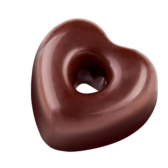 Pavoni PC55 Pavoni Polycarbonate Chocolate Mold - ICONIC HEART Ring...