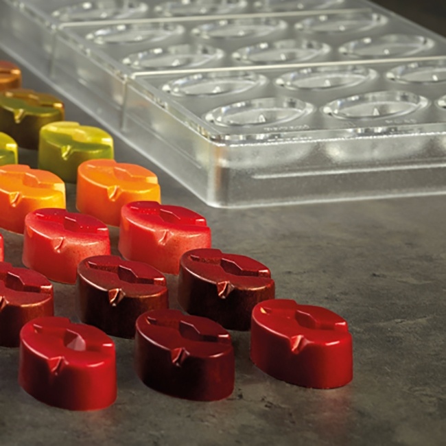 Pavoni PC67 Pavoni Polycarbonate Chocolate Mold - ABYSS by DAVIDE C...