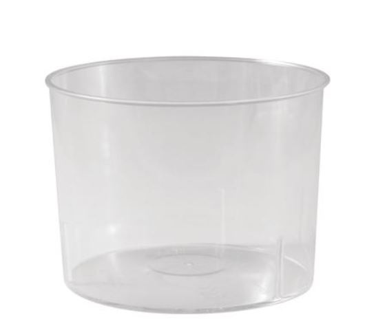 Martellato PMOT005 Low Cylinder Clear Verrines Cups - Ø78 h 57 mm