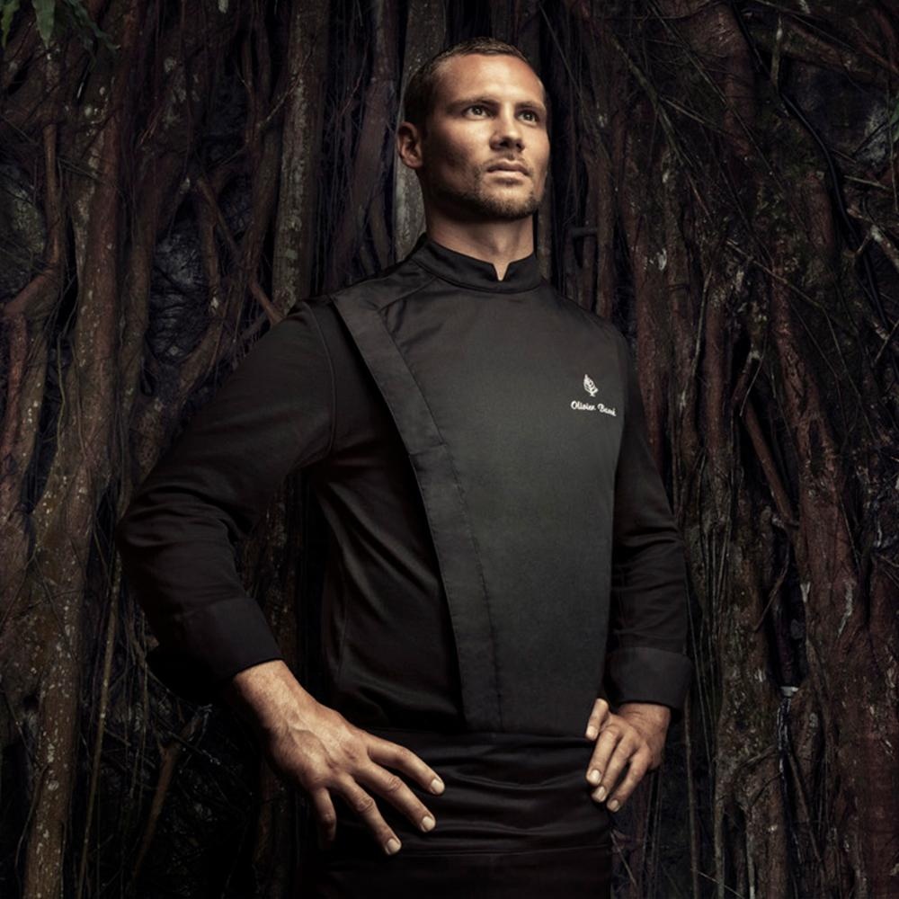 Clement Design CDM-C1BW Men's C-ONE Chef's Jacket -Long or Short Sl...