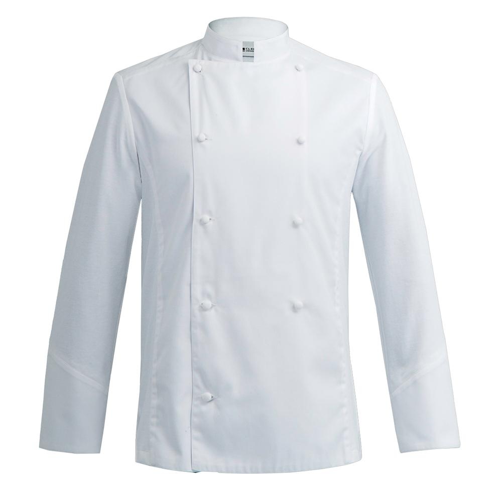 Clement Design CDM-DBW Men's DREAM Chef's Jacket - Long Sleeve (Bla...