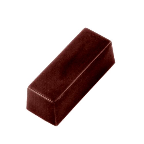 Chocolate World CW1418 Polycarbonate Small Log / Brick Chocolate Mo...