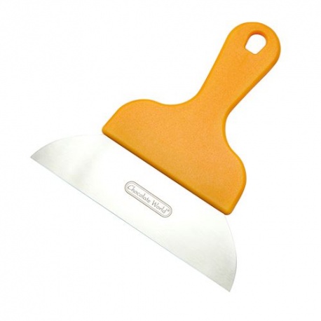 Chocolate World M1191 Stainless Steel Chocolate Scraper - 200 mm