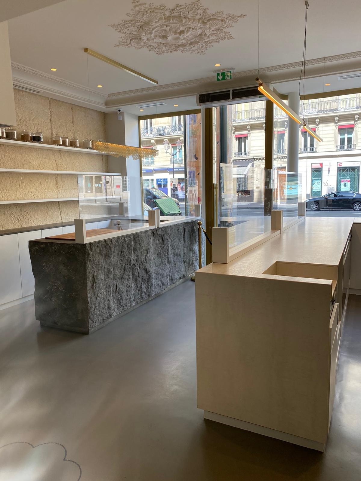 CPPP1570 Counter Plexiglass Protection Barrier 150 x 70 cm - 59.3''...