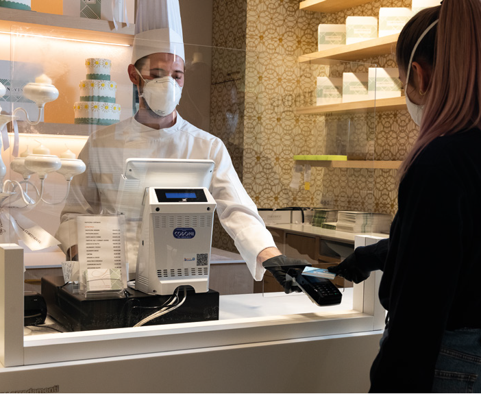 CPPP1570 Counter Plexiglass Protection Barrier 150 x 70 cm - 59.3''...