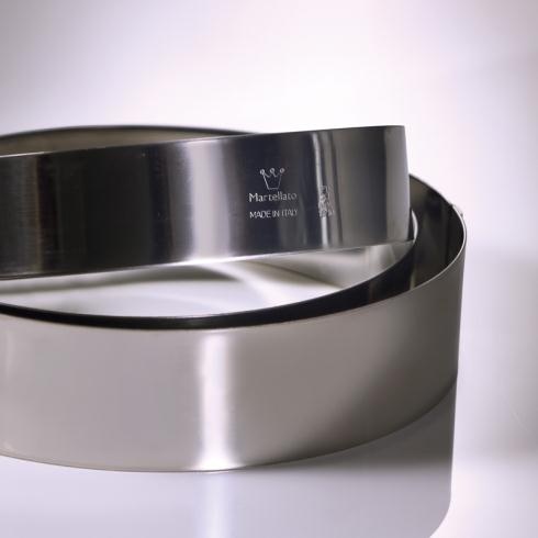 Martellato 1H25x18 Stainless Steel Cake Ring - Circle - 18x2.5cm