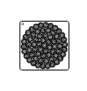 Pavoni TOP24 Pavoni Silicone Top Decoration Molds for Entremets - R...