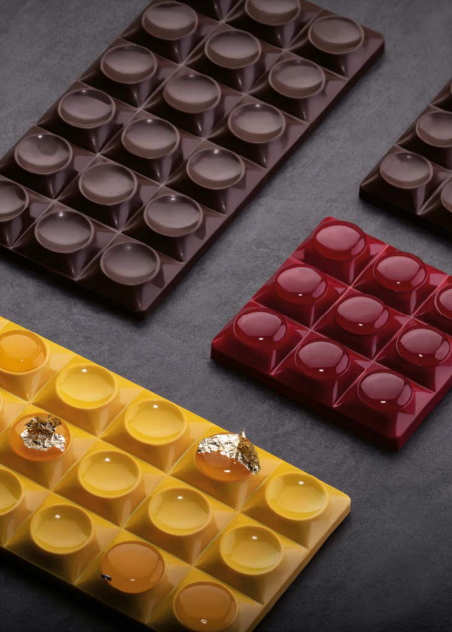 Pavoni PC5010 Polycarbonate Chocolate Tablet Bar Mold CHOCO BAR BRI...