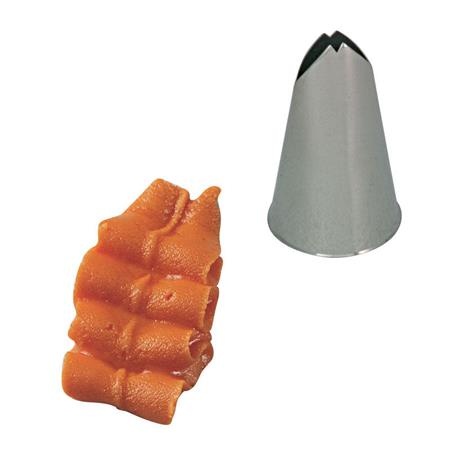 Martellato BX2312 Stainless Steel Saint Honore Tip Nozzle - 12mm