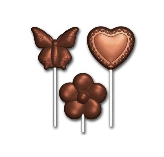 Cabrellon 14534 Polycarbonate Chocolate Spring Butterfly Heart and ...