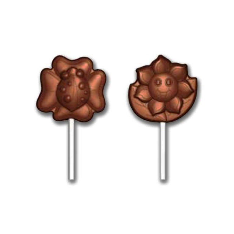 Cabrellon 14589 Polycarbonate Chocolate Spring Flowers and Ladybug ...