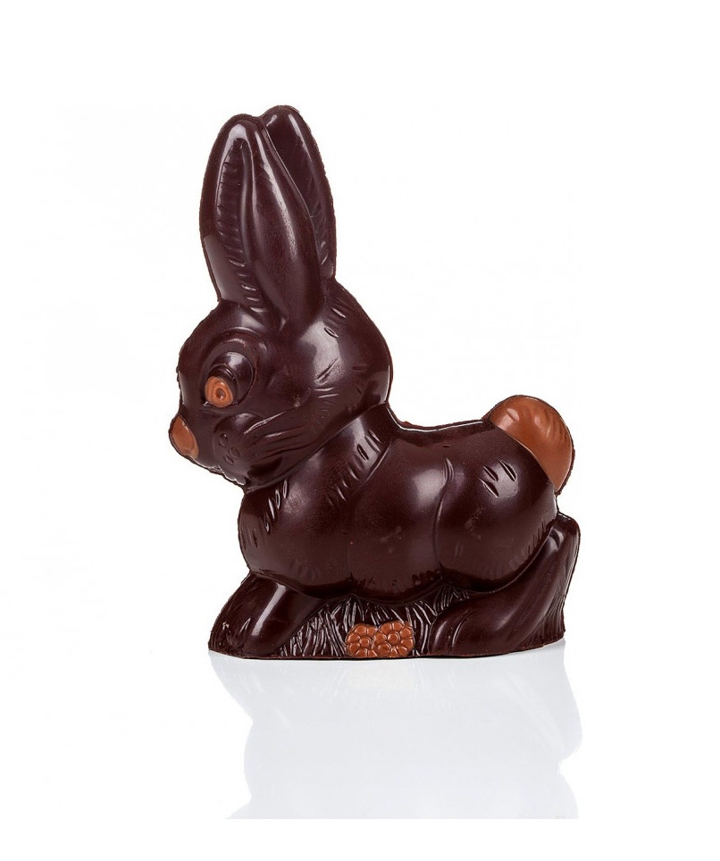 Cabrellon 1411 Polycarbonate Chocolate Rabbit Mold - 180 x 125 mm