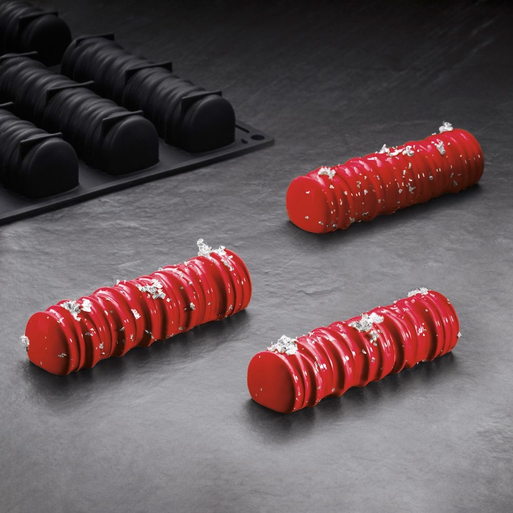 Pavoni PX4387 Pavoni Professional Monoportion Silicone Mold - SEQUO...