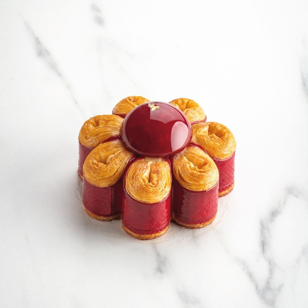 Pavoni XF51 Microperforated Stainless Steel Flower Viennoiserie Dee...