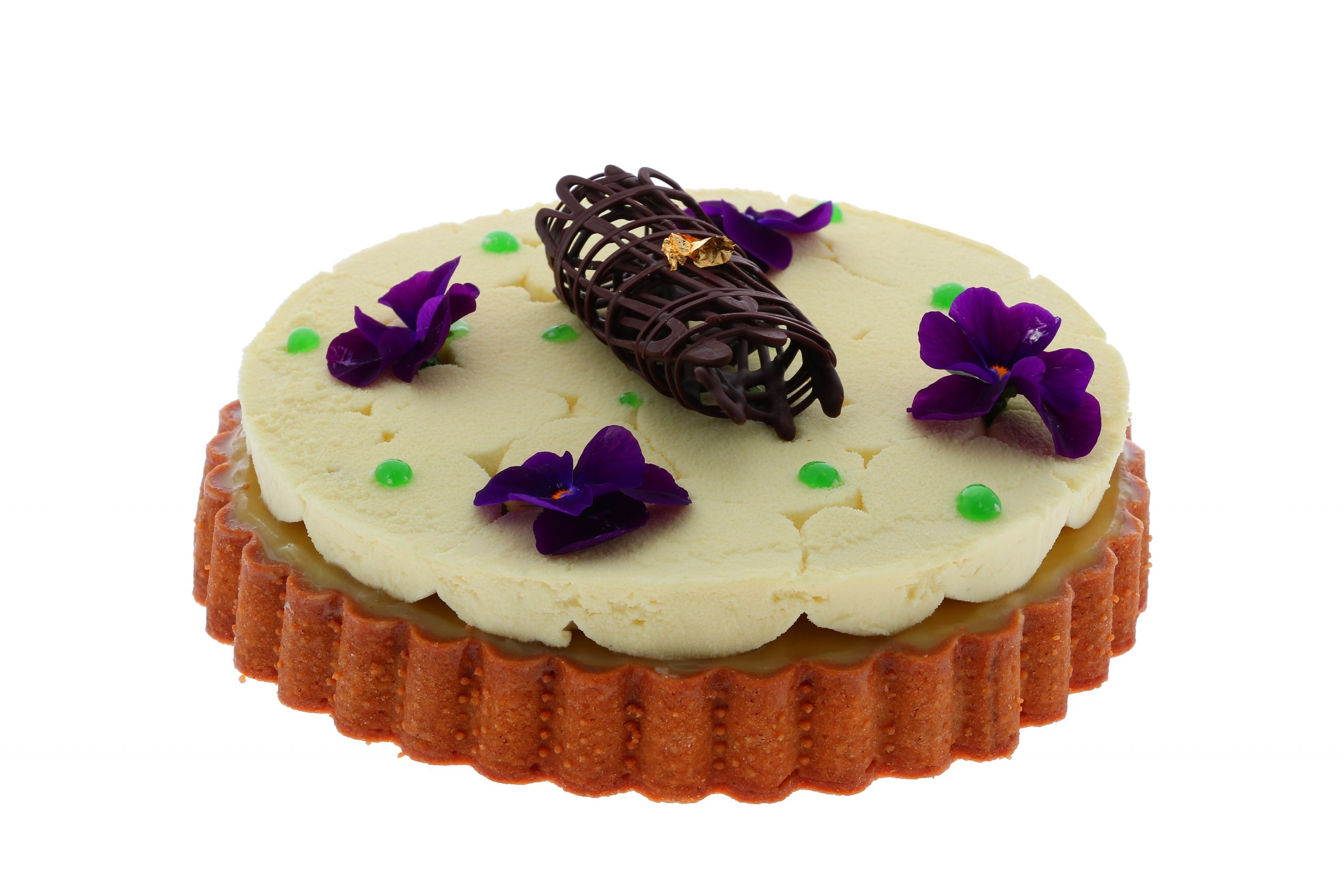 Pastry Chef's Boutique 06608 Stainless Steel Perforated Fluted Circ...