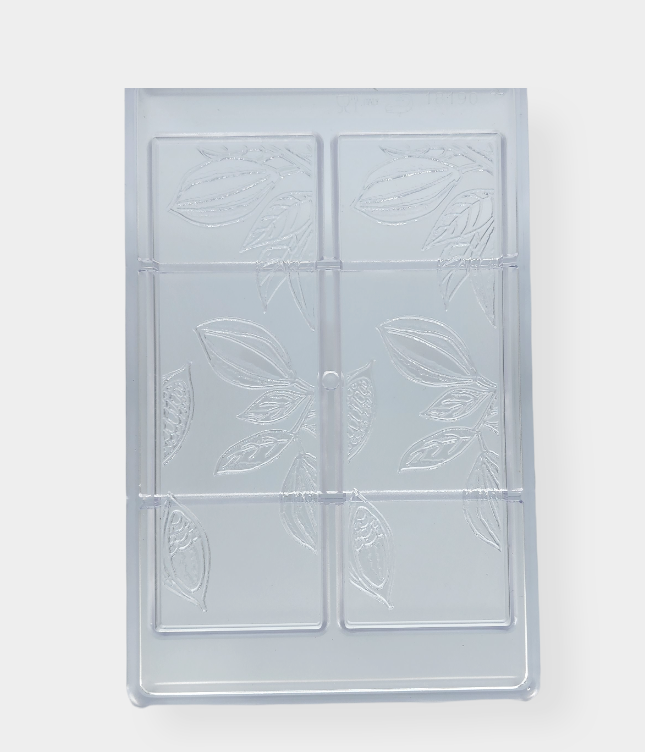 Cabrellon 18190 Polycarbonate Cacao Bean Chocolate Tablet Bar Mold ...