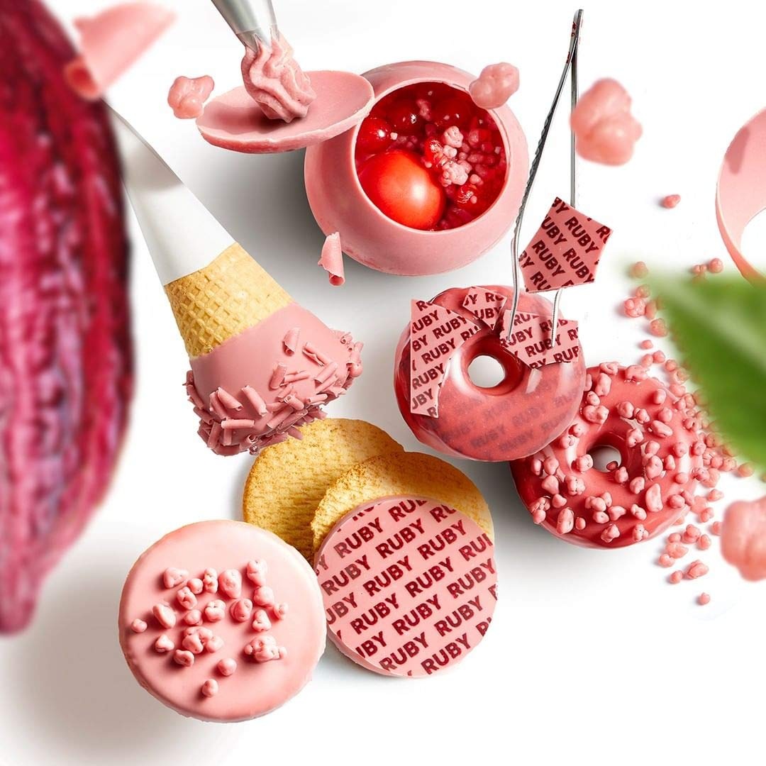 Barry Callebaut Barry Callebaut Ruby Chocolate 40.3% Cacao Solids ...