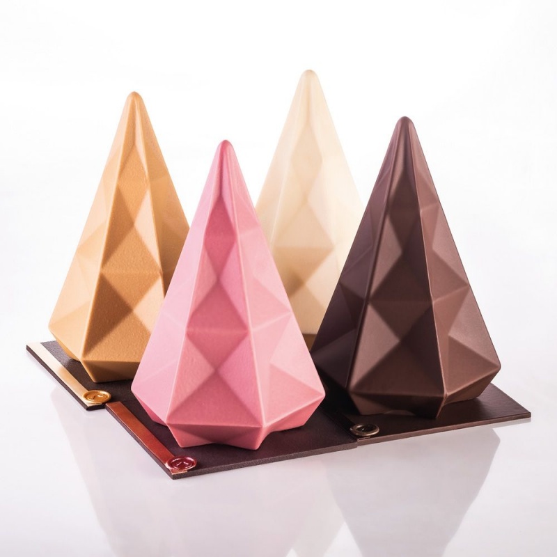 Pavoni KT205 Pavoni Thermoformed Chocolate Christmas Tree Mold - HE...