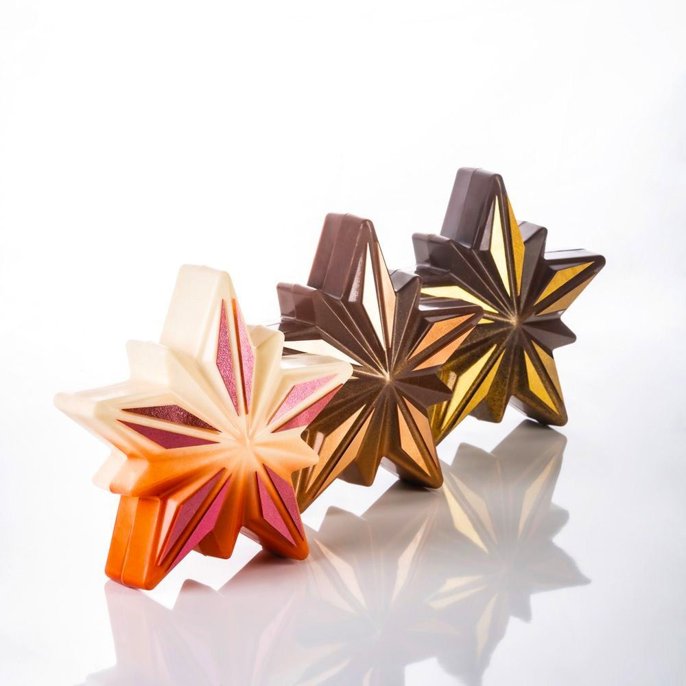 Pavoni KT208 Pavoni Thermoformed Chocolate Christmas Star - POLARIS...