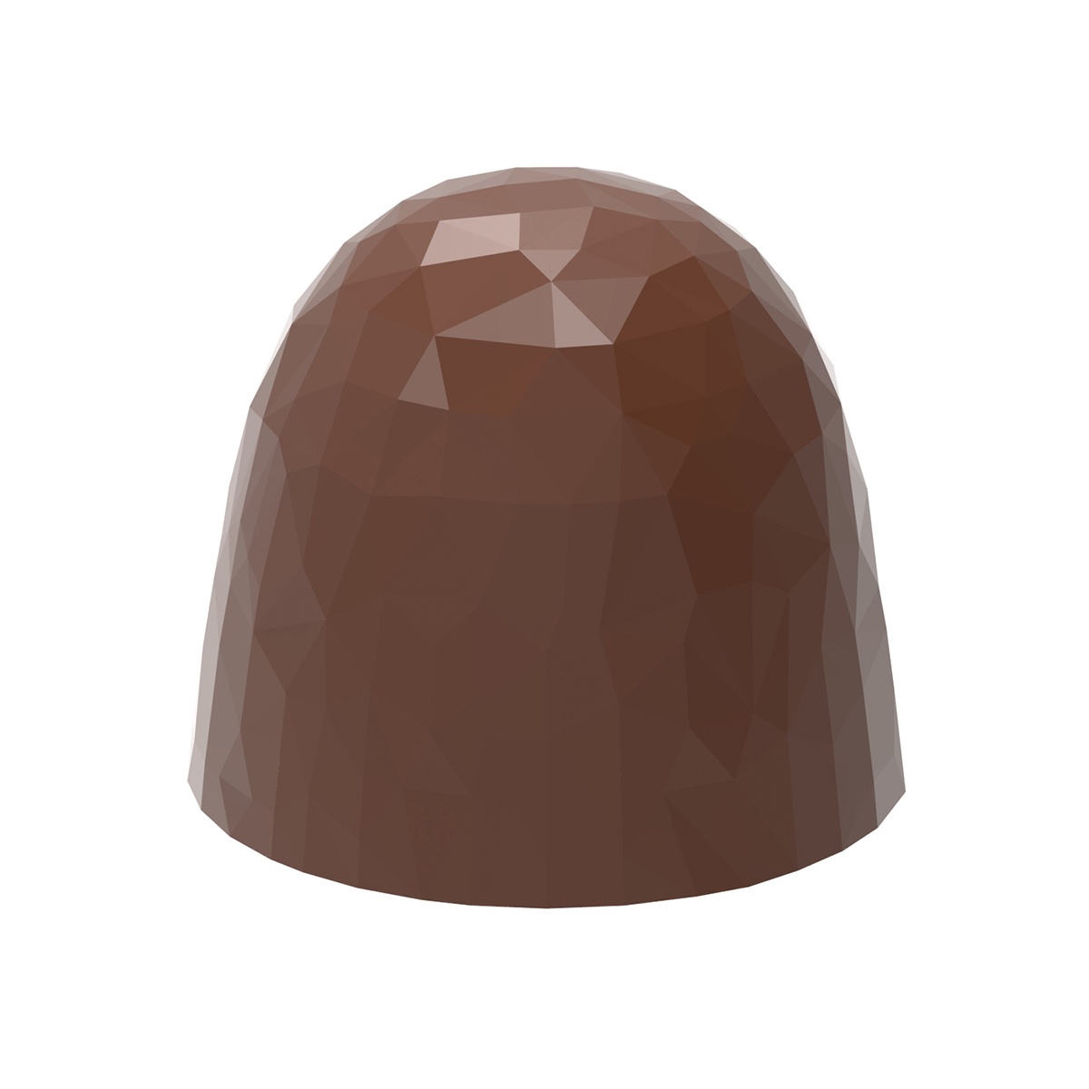 Chocolate World CW12056 Polycarbonate Faceted Cone Chocolate Dome M...