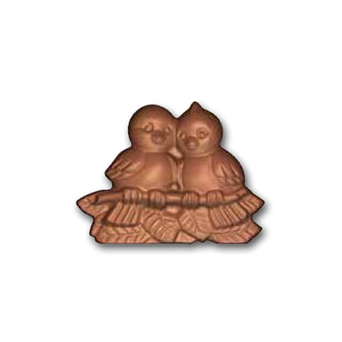 Cabrellon 14242 Polycarbonate Chocolate lovebirds Mold - 110mm x 83...