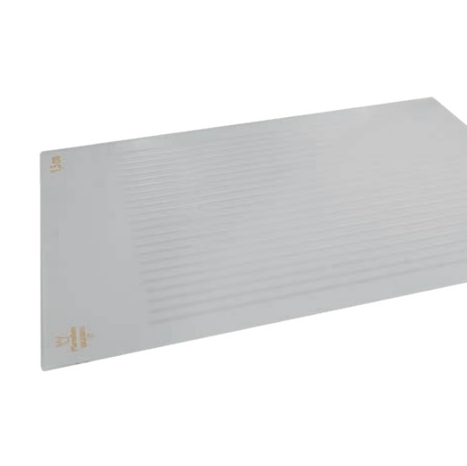 Martellato 50GD0015 Clear Pastry Stripes Cutter Grill - 1.5 cm